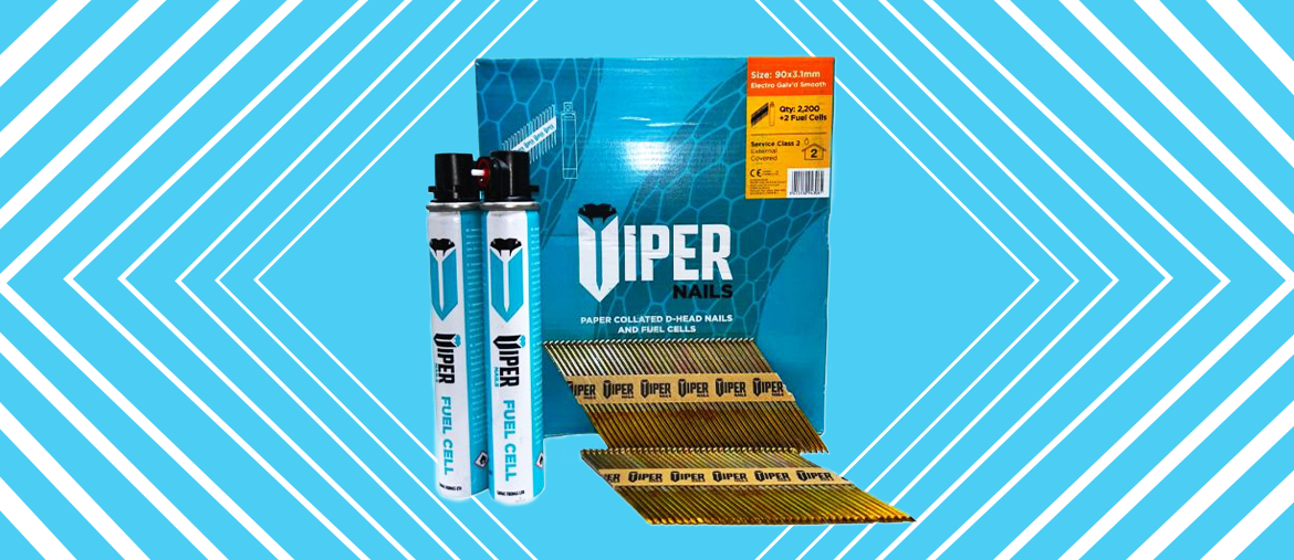 New In! Viper Nail Gun Nails - Blog | BS Fixings